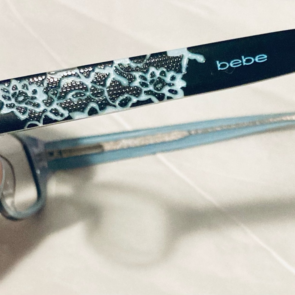 Bebe Prescription Frames. Gorgeous Baby Blue And Blac… - Gem